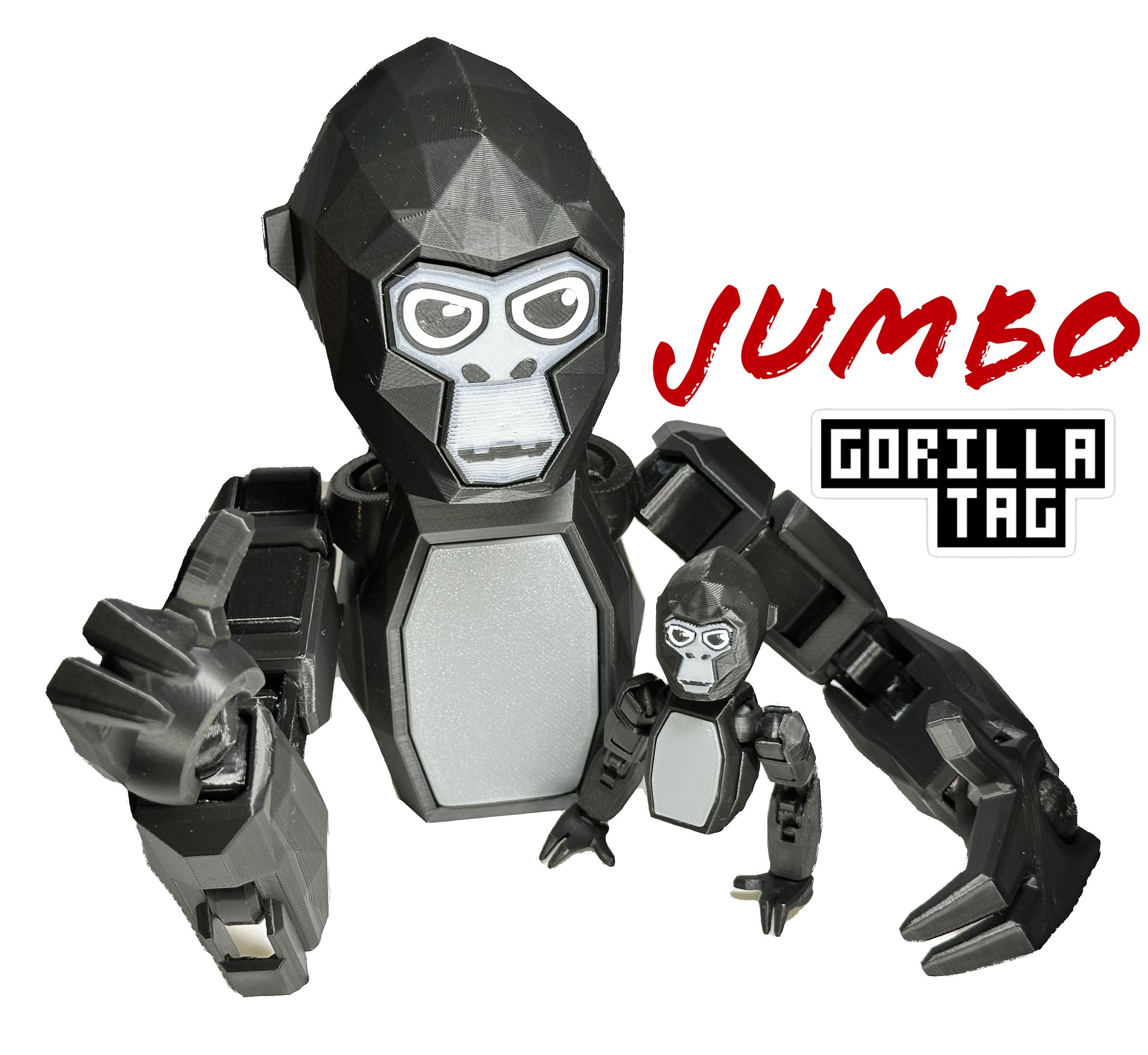 Gorilla Tag Game Jumbo Articulated Figurine - Etsy