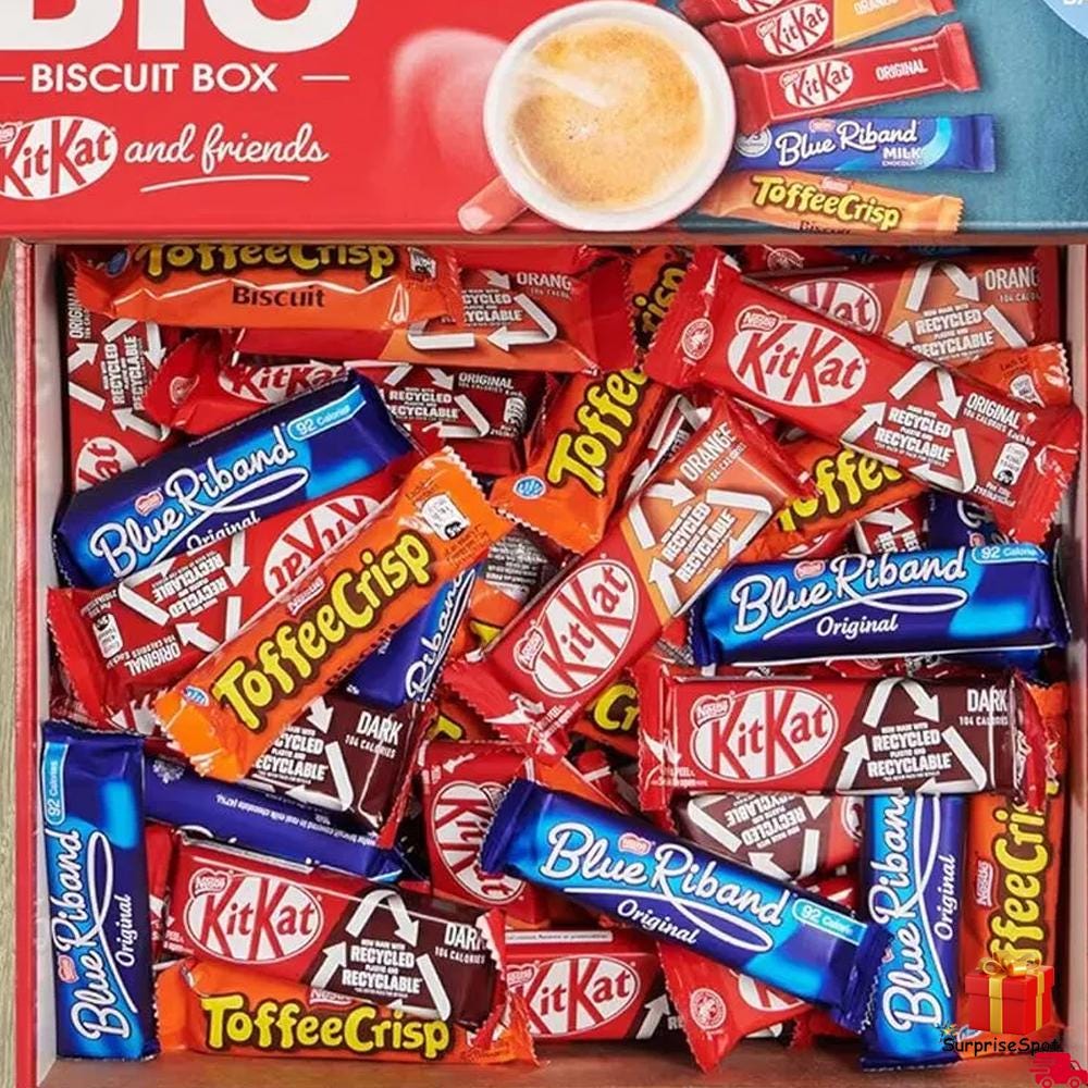 Nestlé Kitkat Friends Box Assorted Chocolate Biscuit Bars Gift Snack ...