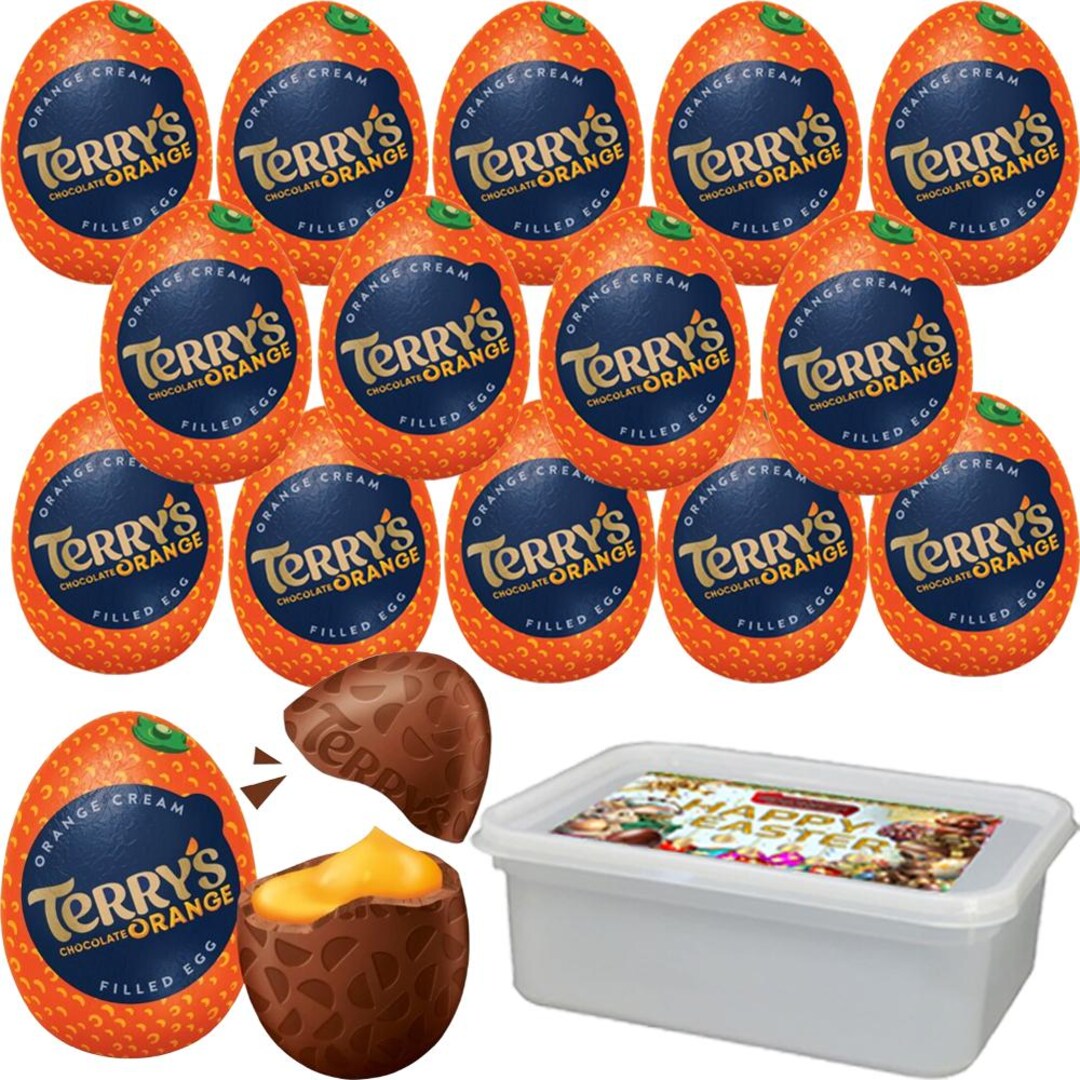 Terrys Chocolate Orange Filled Egg, Luxurious Milk Chocolate Wrapped ...