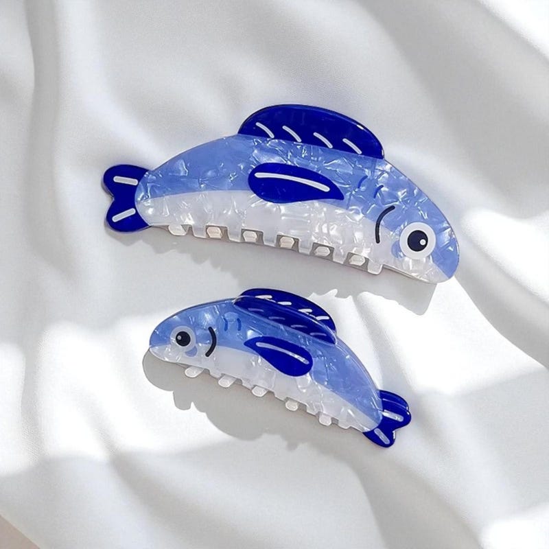 Small Fish Claw Clip - Etsy