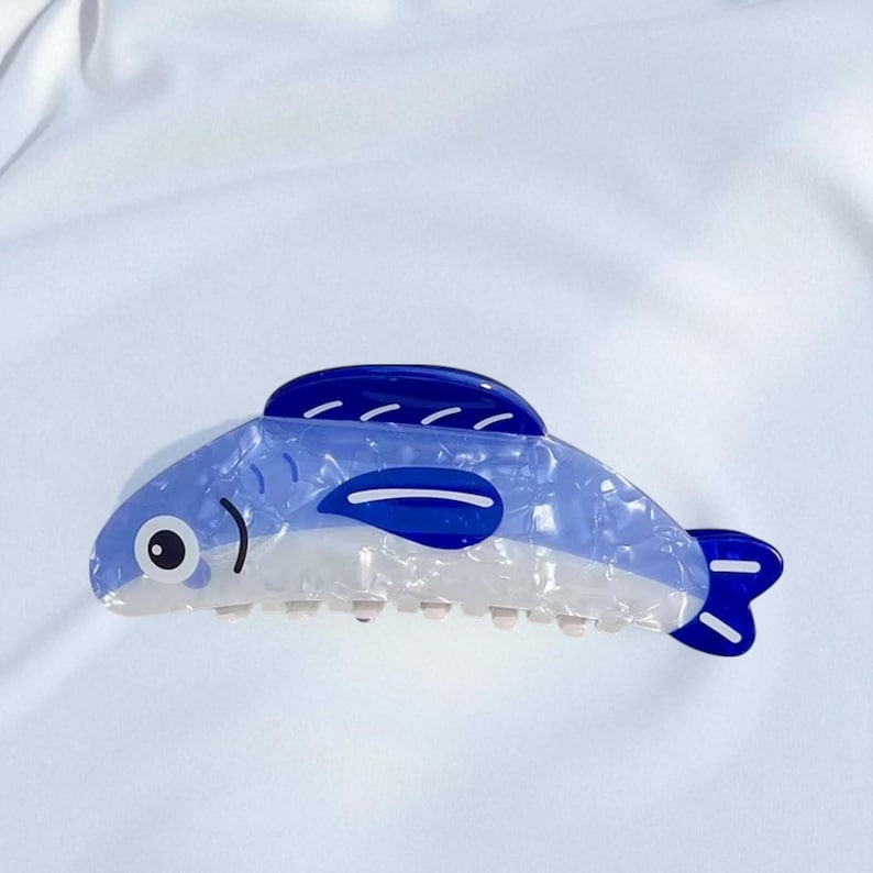 Fish Hair Claw Cli | Sardine Hair Clip | Kawaii Hair Accessory | Cute ...