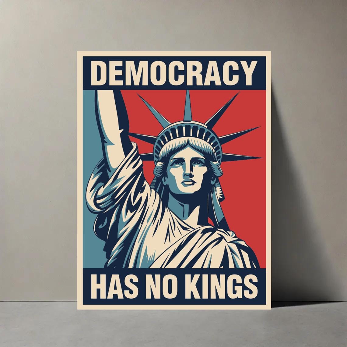 Democracy Symbol Poster