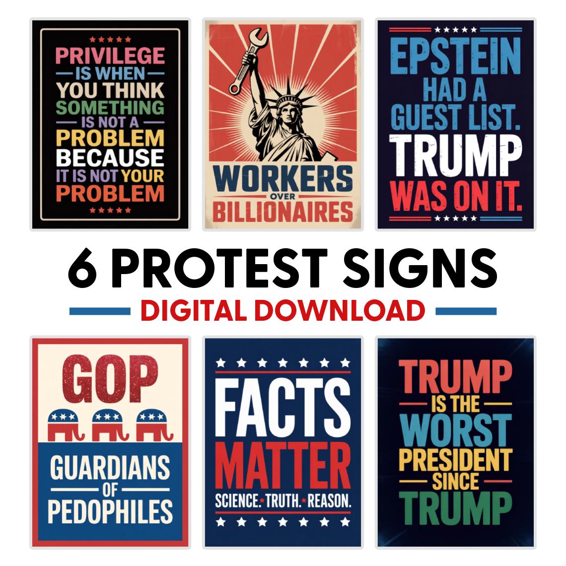 Anti-trump Protest Art Bundle: Rage Against Regime Posters (digital ...