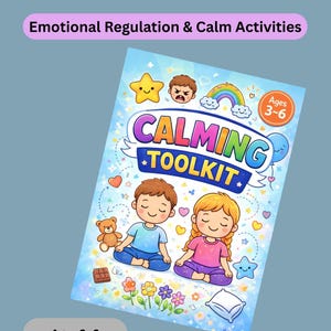 Calming Toolkit for Kids | Calm Down Activities | SEL Worksheets ...