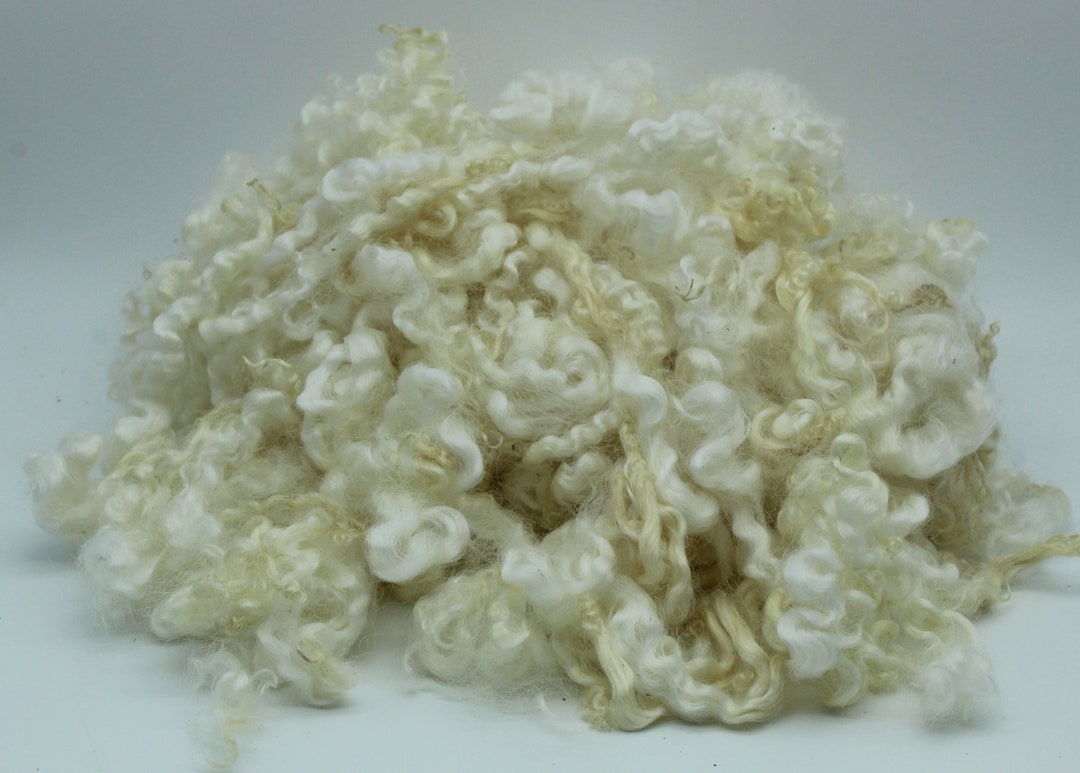 1oz Border Leicester Locks, Curly Wool, Wool Curls, Doll Locks, Santa ...