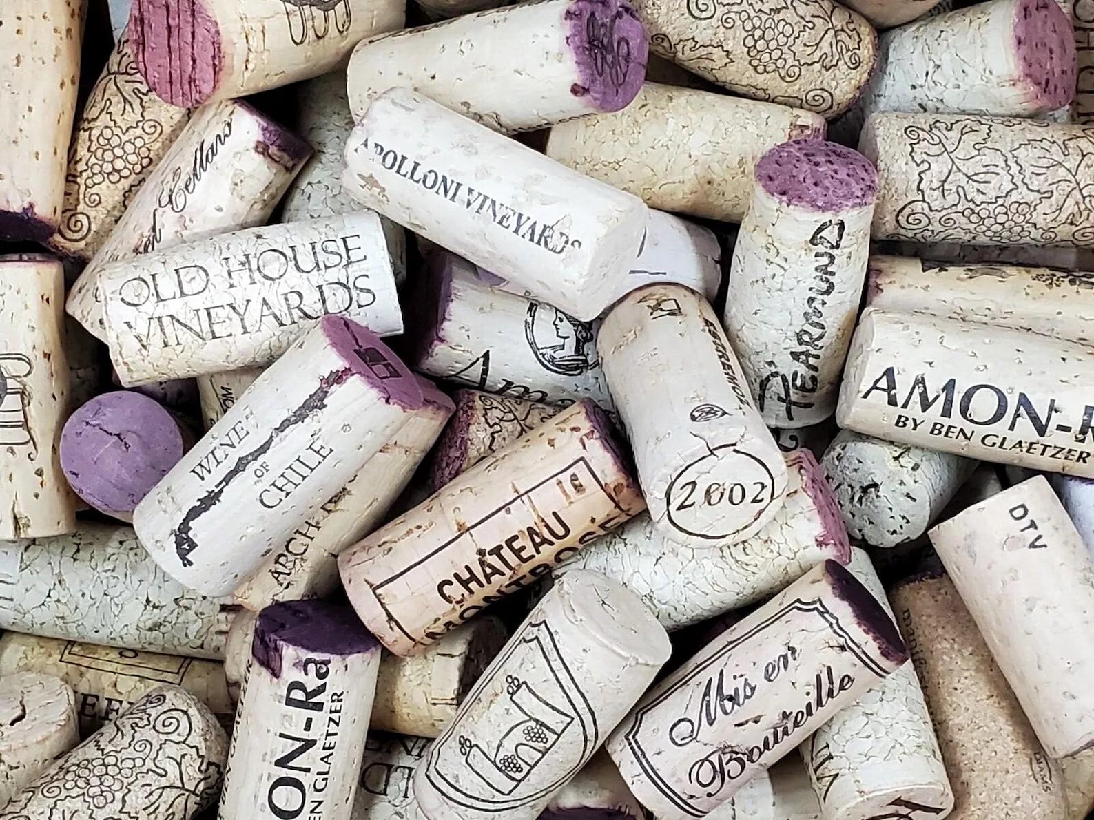Used Natural Wine Corks: Recycled Craft Supplies - Etsy
