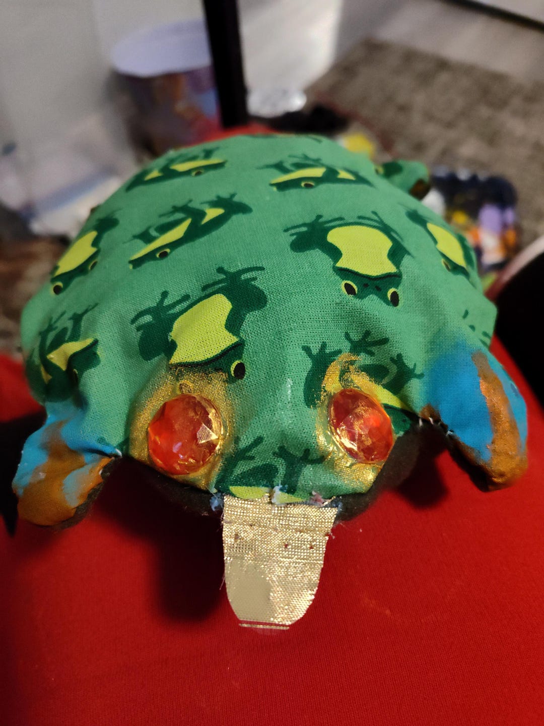 Red Eyed Tree Frog Inspired Stuffie-xl - Etsy