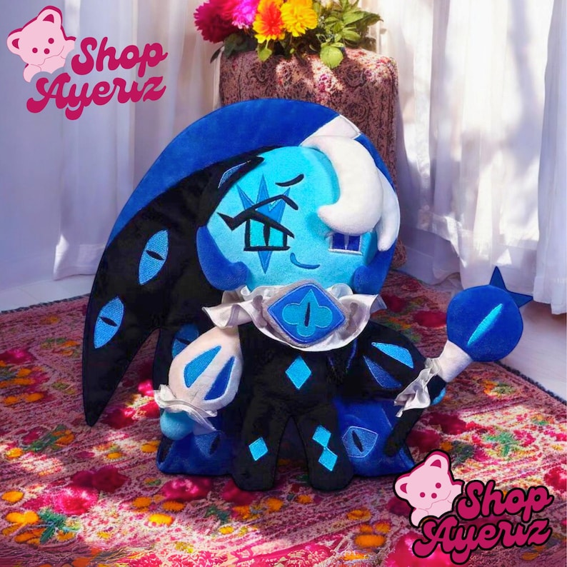 Cookie Run Kingdom Shadow Milk Plushie, Cookie Run Kingdom Plush Toy ...