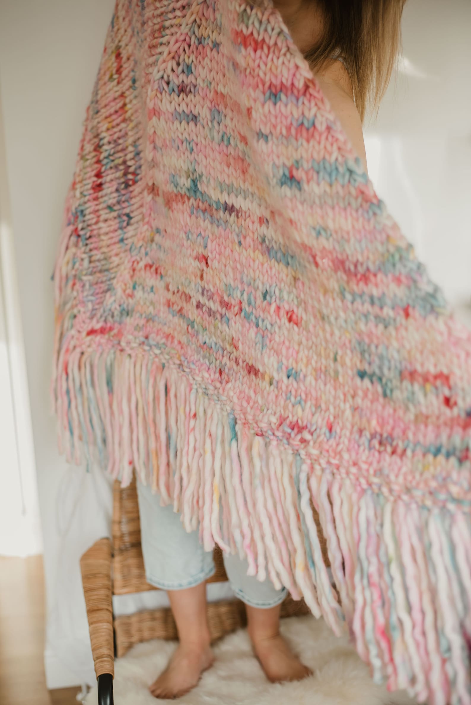Carrie Blanket Shawl Merino Wool - Etsy