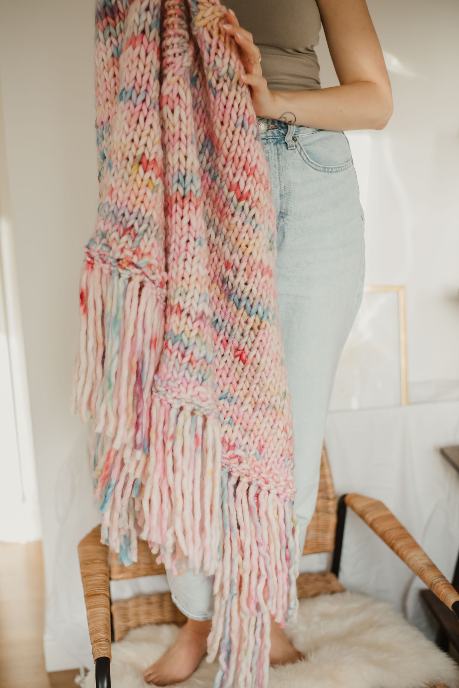 Carrie Blanket Shawl Merino Wool - Etsy