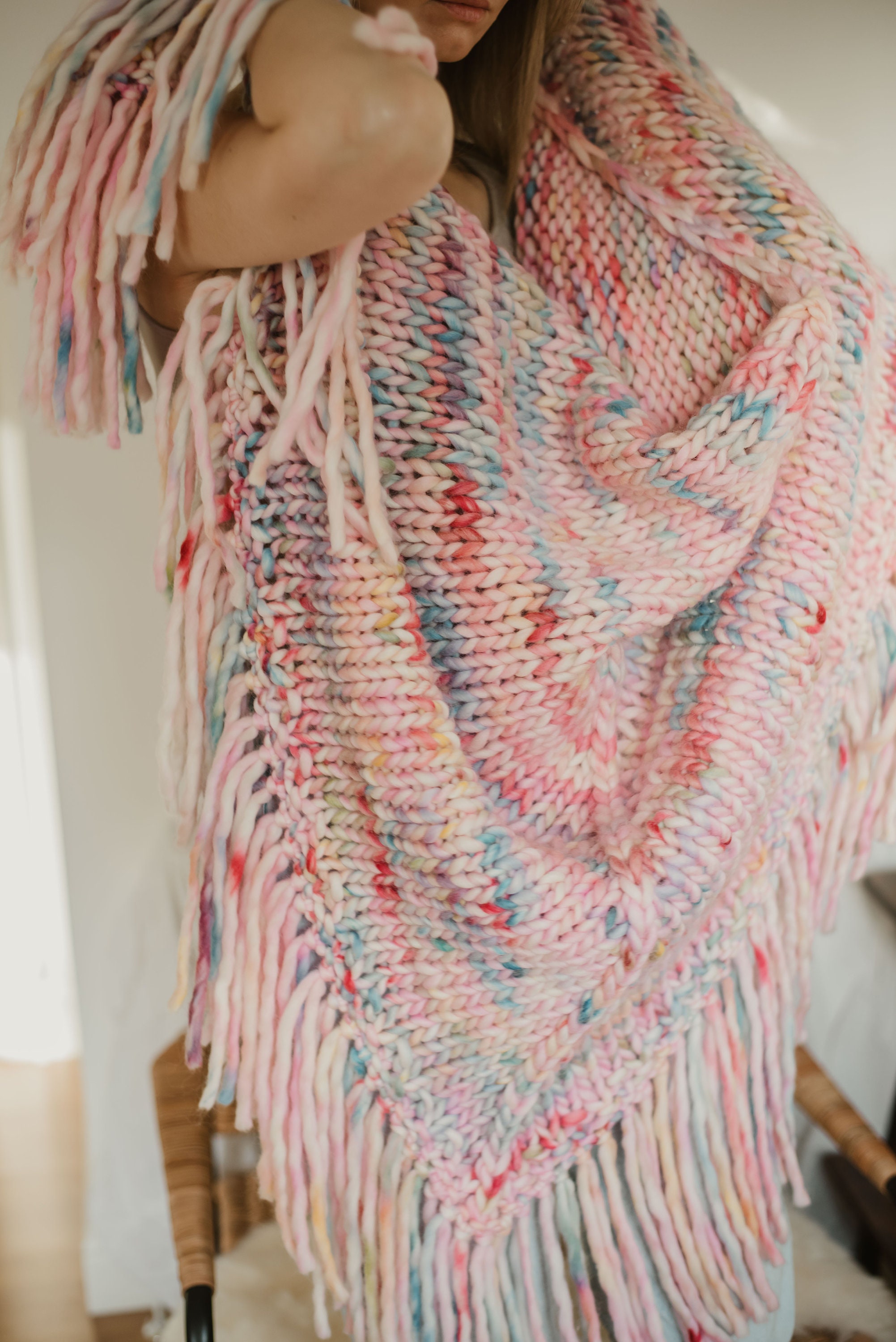 Carrie Blanket Shawl Merino Wool - Etsy