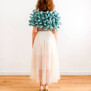 Winter Wedding Bride Shawl Shrug Loopy Body Snood - Etsy