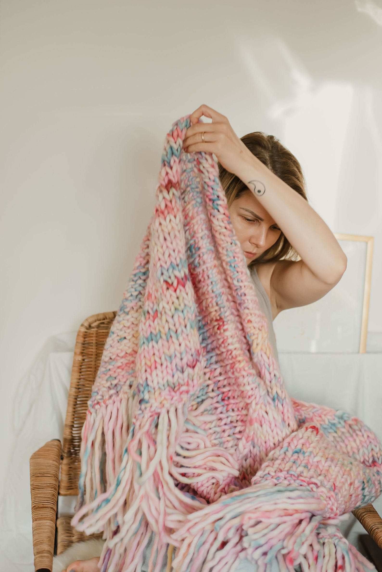 Carrie Blanket Shawl Merino Wool - Etsy