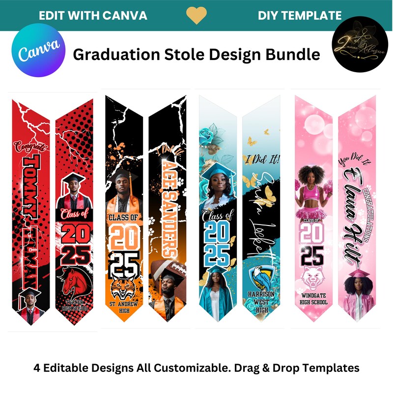 Sash Template - Etsy