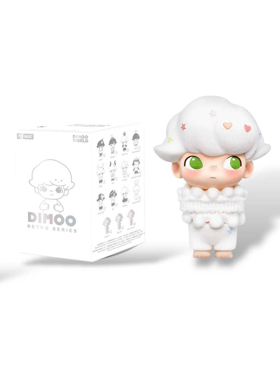 Pop Mart DIMOO Retro Series – Mystery Box Art Toy, Cute Designer ...