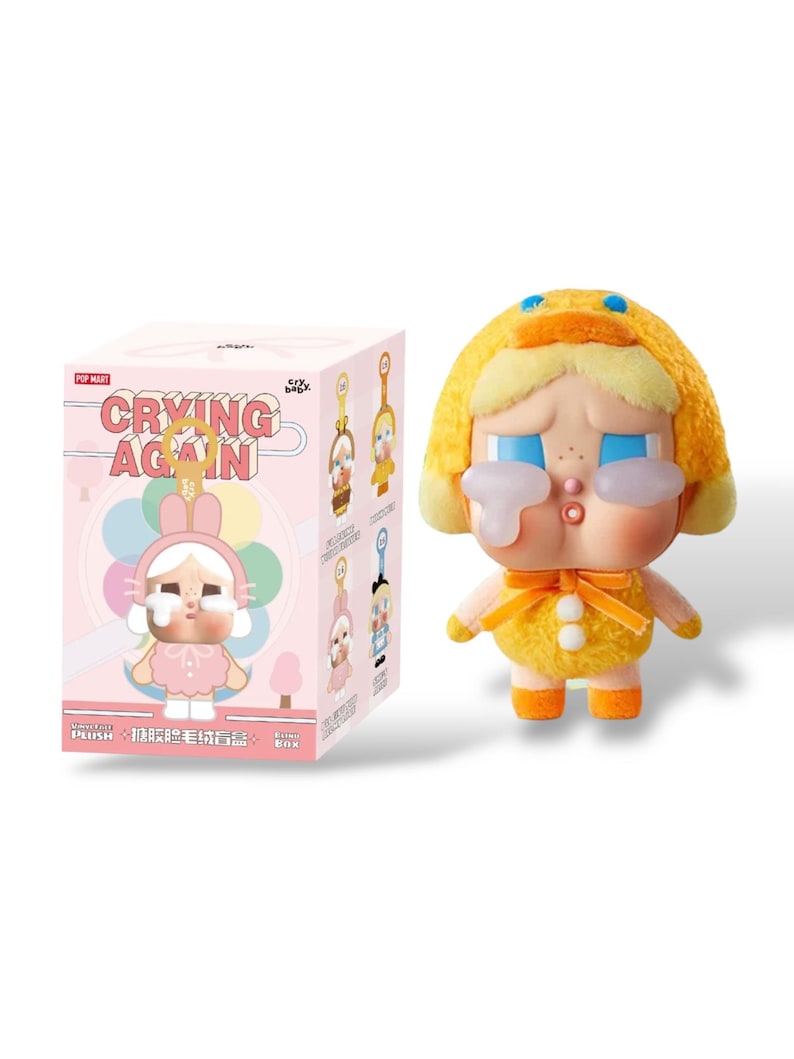 POP MART X Crybaby "crying Again" Plush Blind Box – Adorable Alice ...