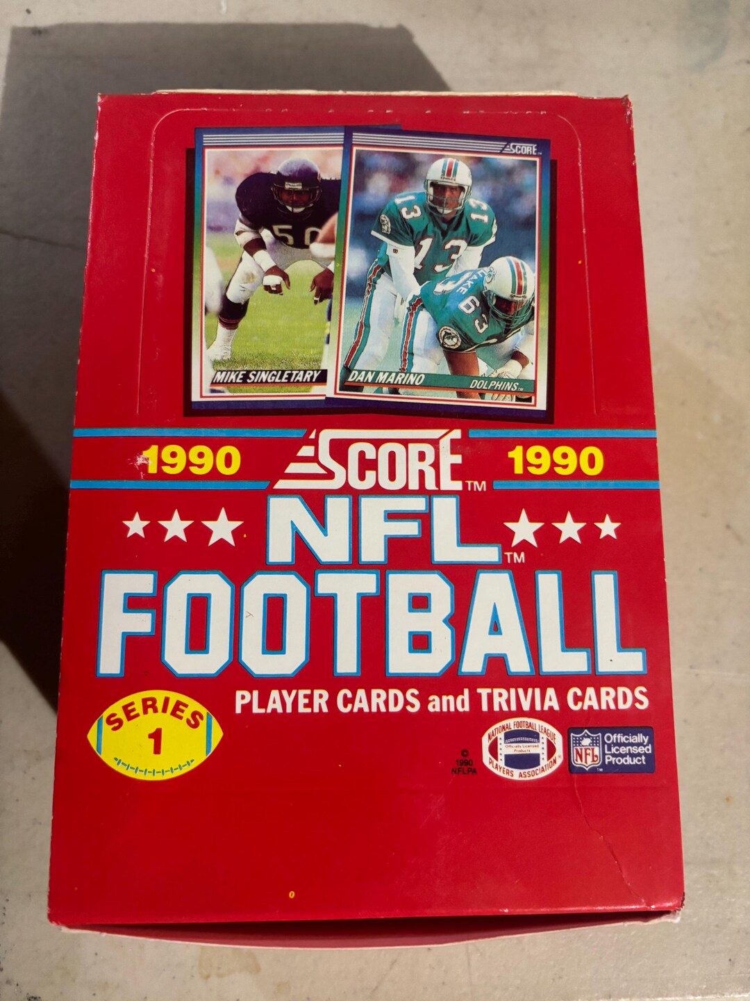 1990 NFL Football Score Series 1 Box 36 Packs - Etsy