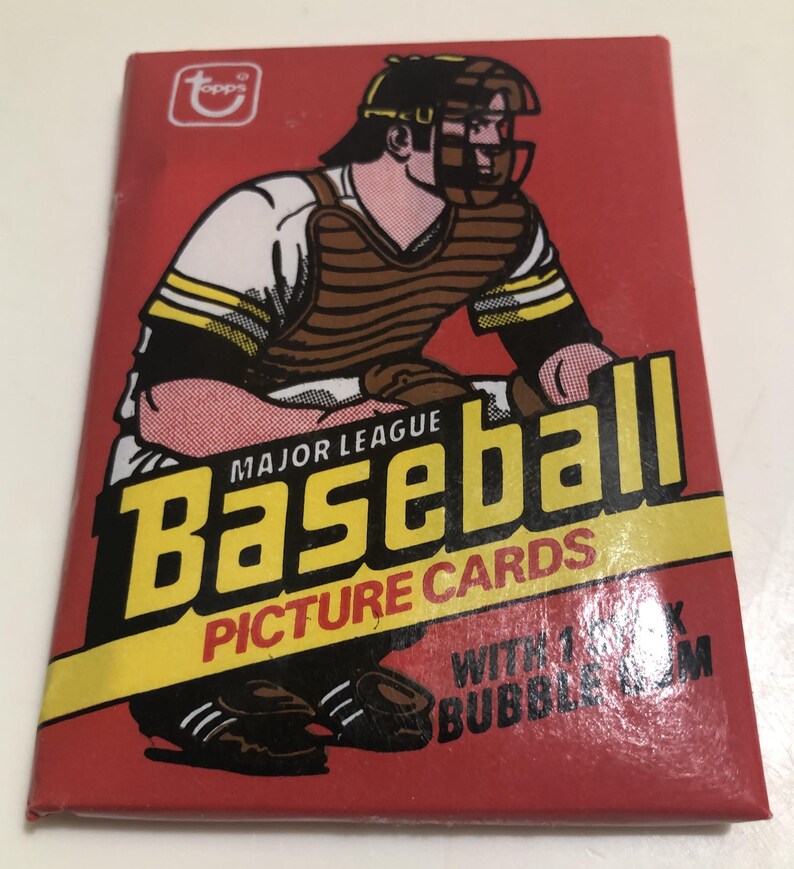 1978 Topps Baseball Cards Unopened Pack - Etsy