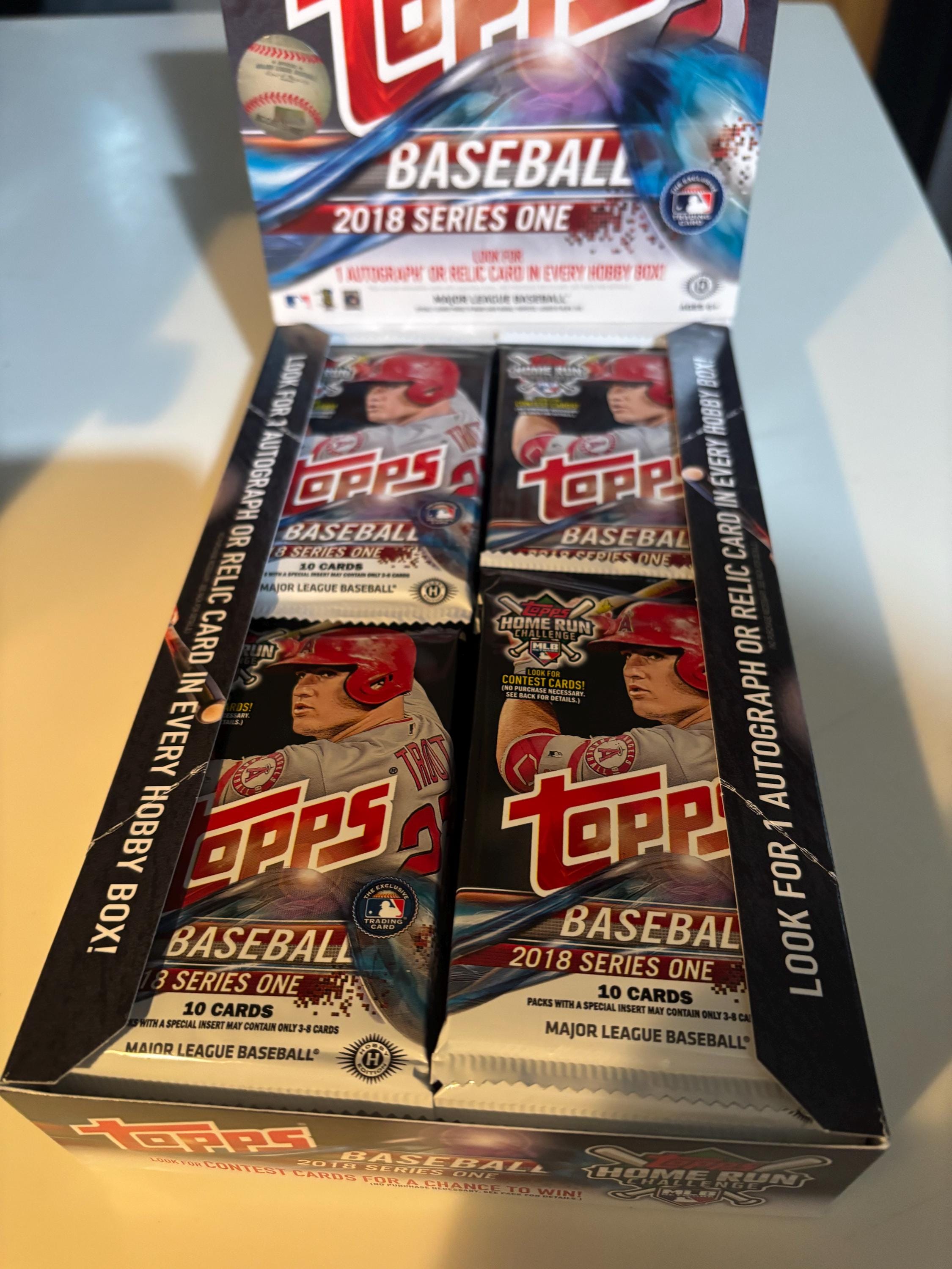 3 Packs From a Fresh 2018 Topps Series 1 Baseball Hobby Box - Etsy