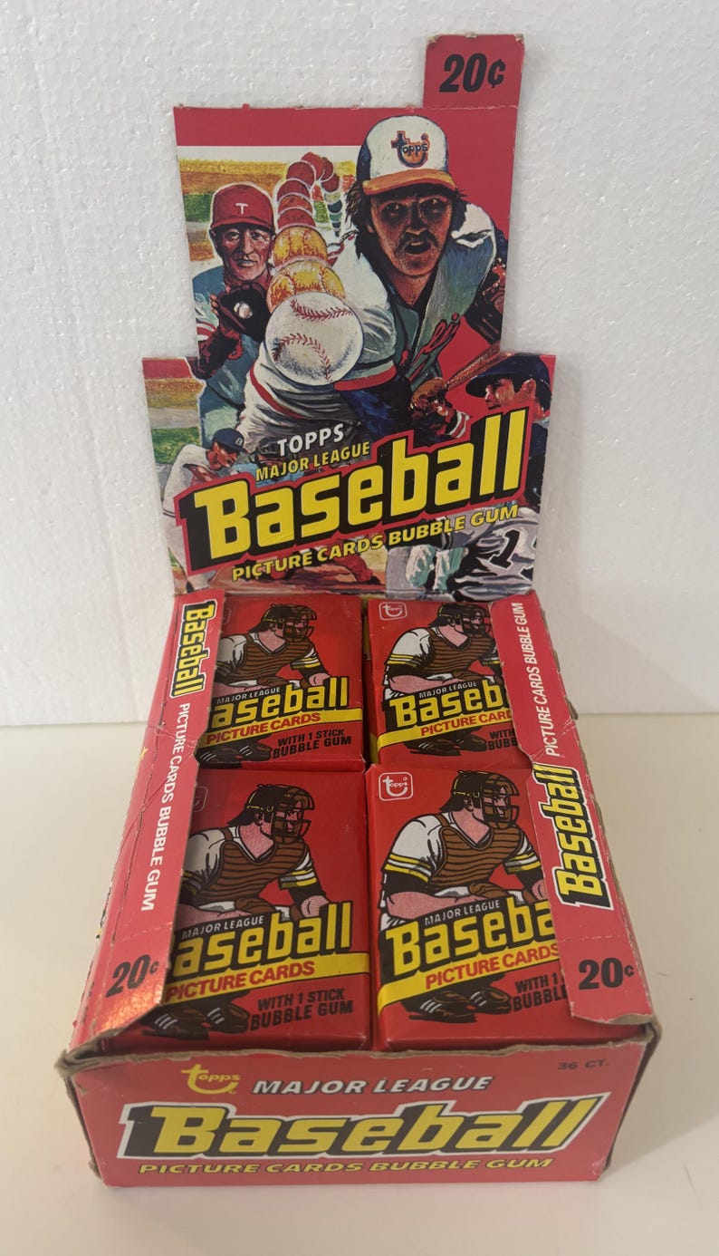 1978 Topps Baseball Cards Unopened Pack - Etsy