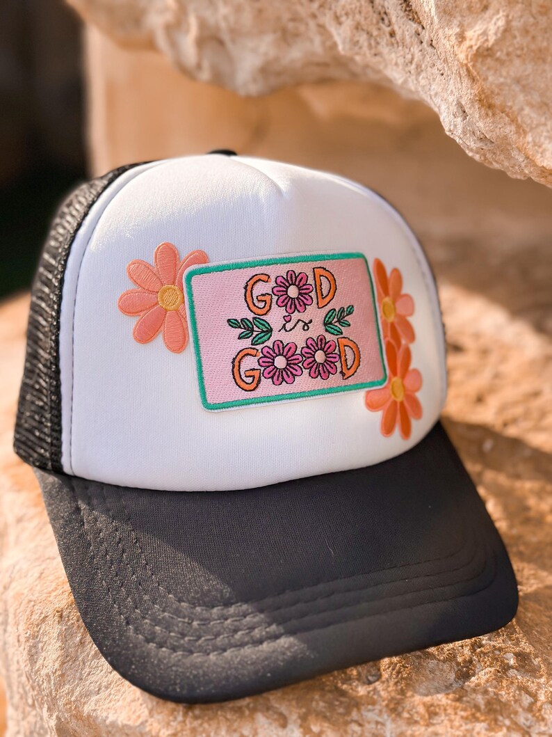 God is Good Trucker Hat - Etsy