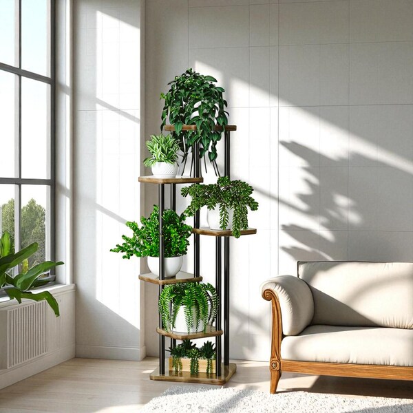 Corner Plant Shelf - Etsy UK