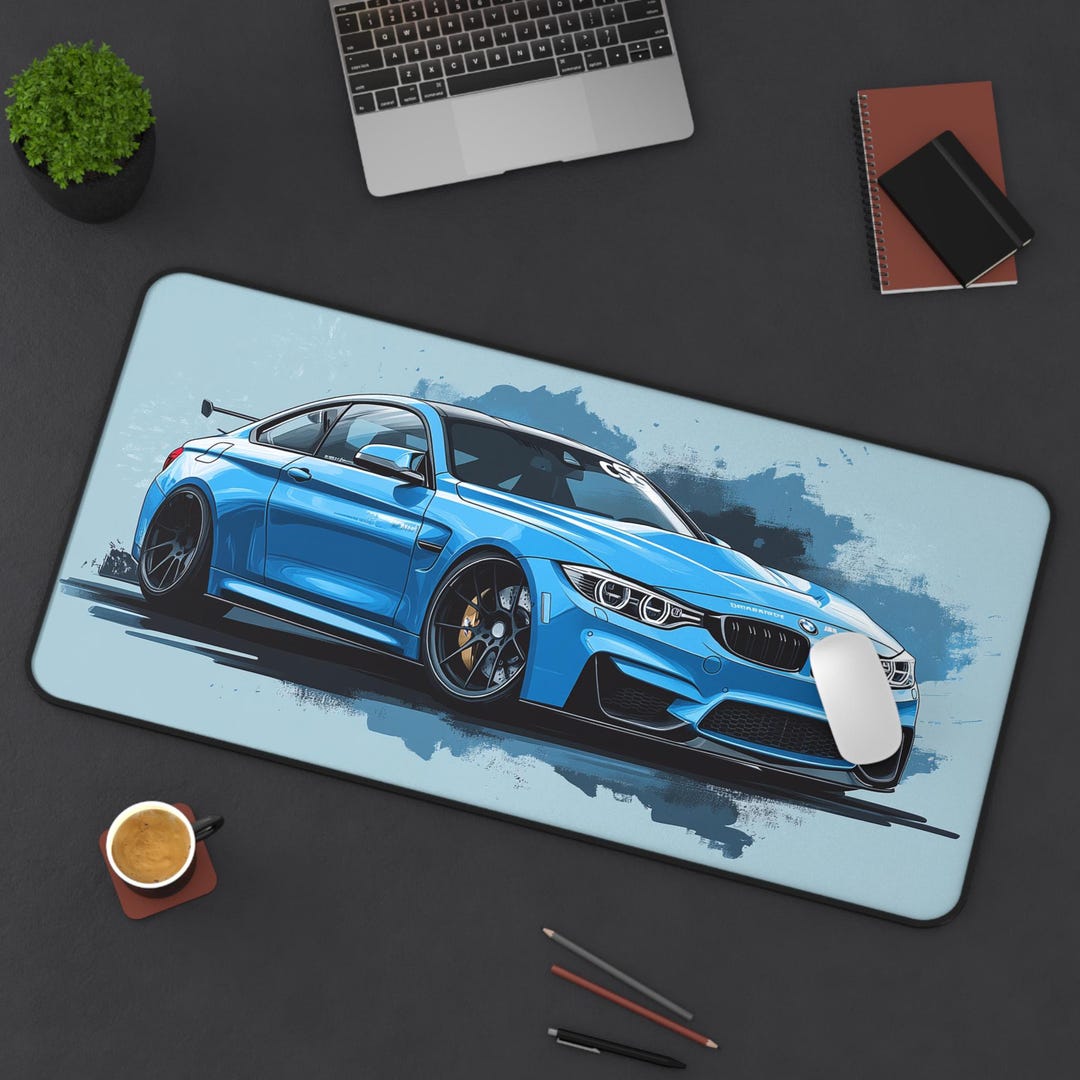 BMW M4 Mousepad Gaming Mousepad Desk Mat XXL Racing Car Desk Mat Cool ...