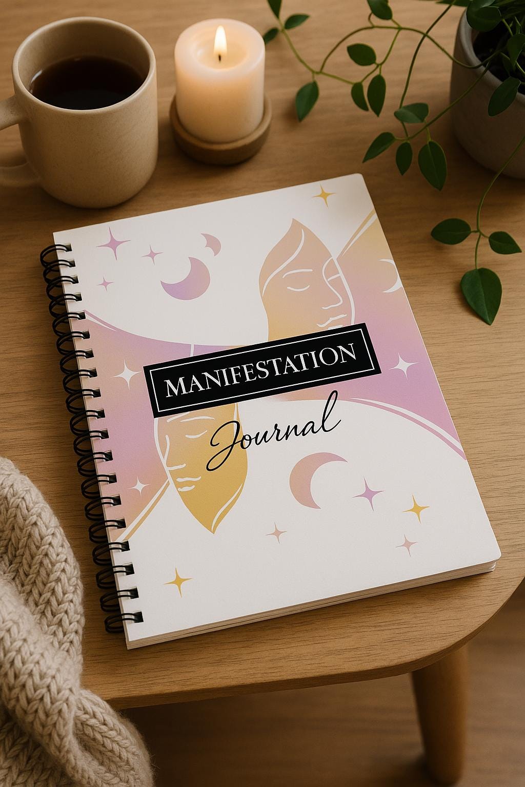 Manifestation Journal Printable PDF – Guided Daily Affirmations ...