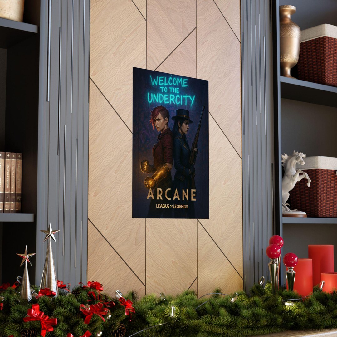 League of Legends Matte Vertical Posters - Undercity Art, Gamer Decor ...
