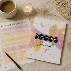 Manifestation Journal Printable PDF – Guided Daily Affirmations ...
