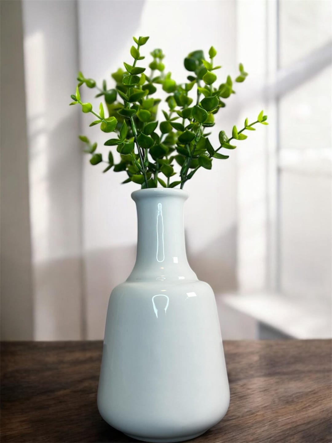 Vintage BIA Cordon Bleu White Milk Vase: Glazed Ceramic Porcelain - Etsy