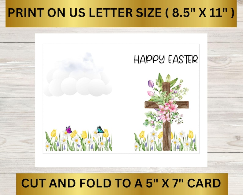 Happy Easter Greeting Card - Etsy
