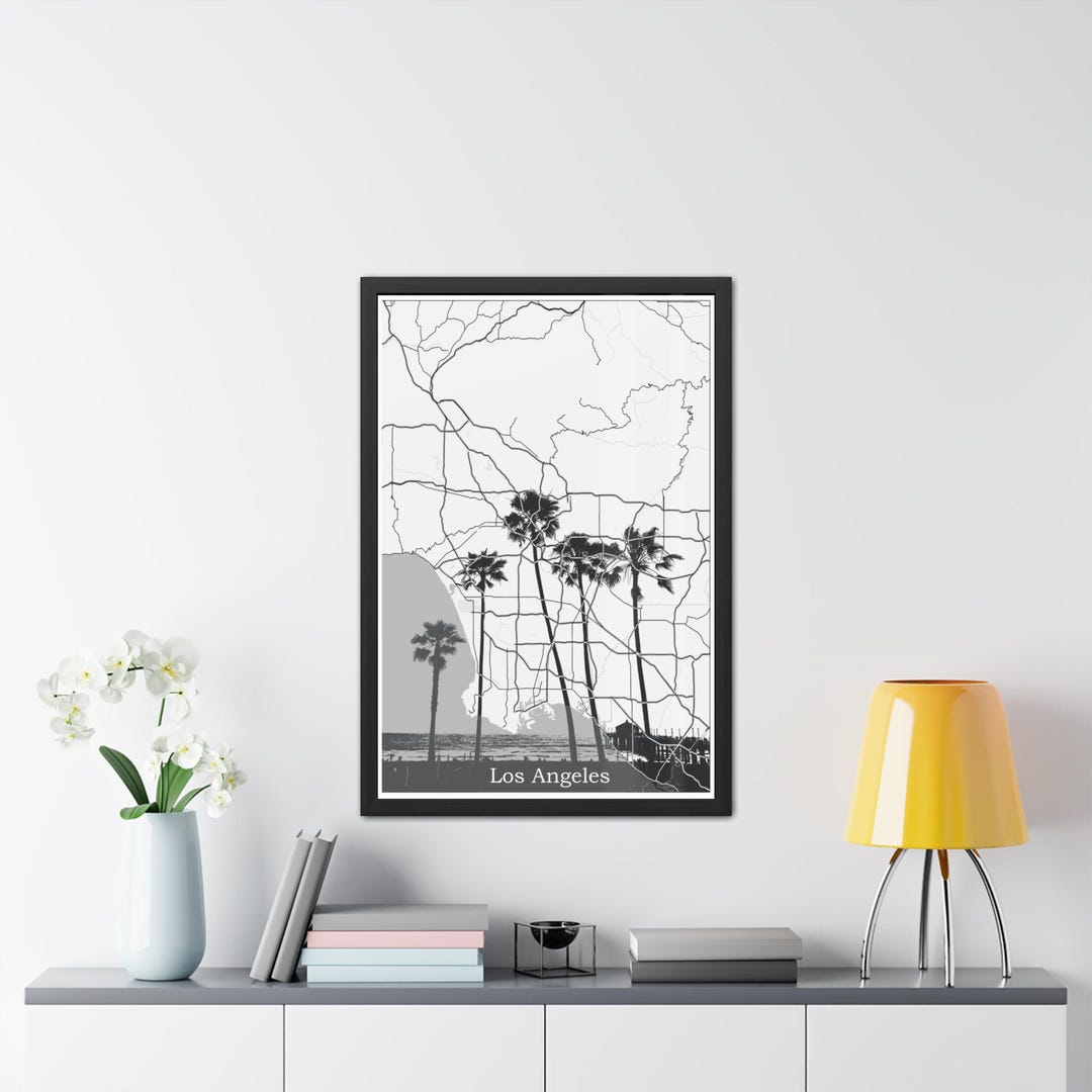 Silhouette City Map, Minimalist Map, Wall Art, Home Decor, Your City, Printable Wall Art ...