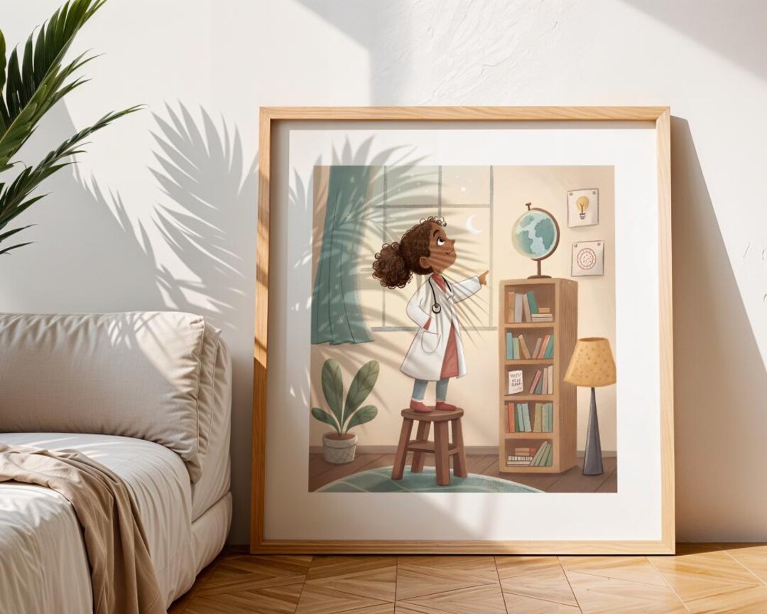 Aspiring Doctor Wall Art – Printable Nursery Decor for Kids Room ...