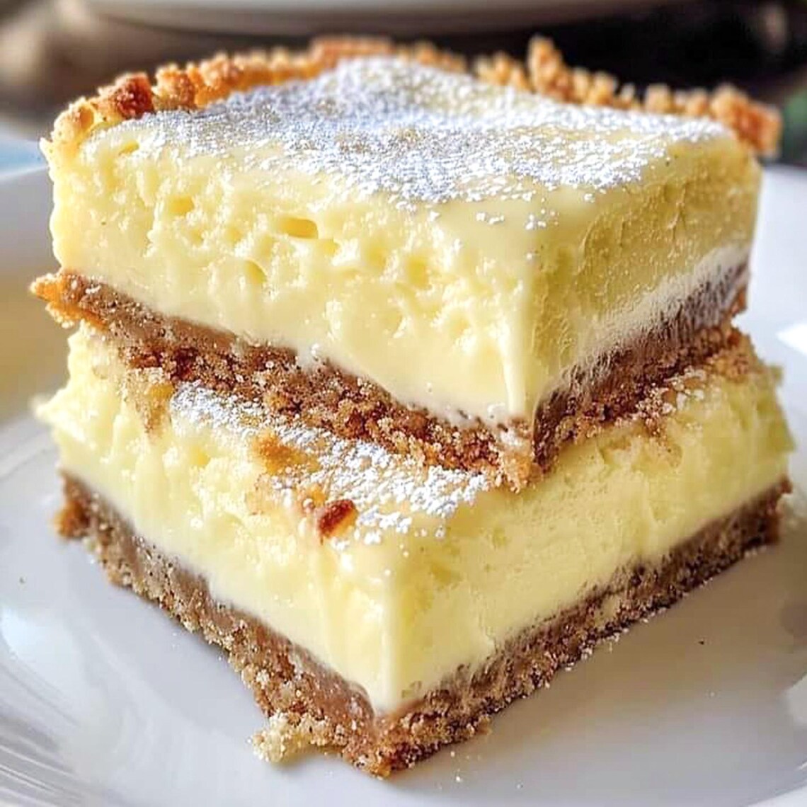 BEST RECIPE for Vanilla Custard Cream Squares | Printable Recipe PDF ...