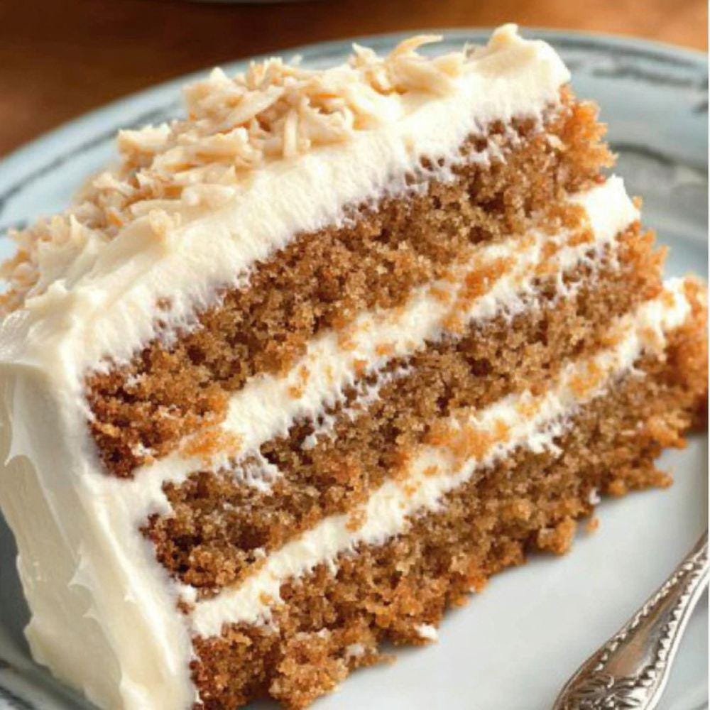 Moist Amish Carrot Cake Recipe PDF - Digital Download With Cream Cheese ...