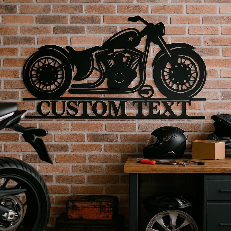 Motorcycle Wall Art - Etsy
