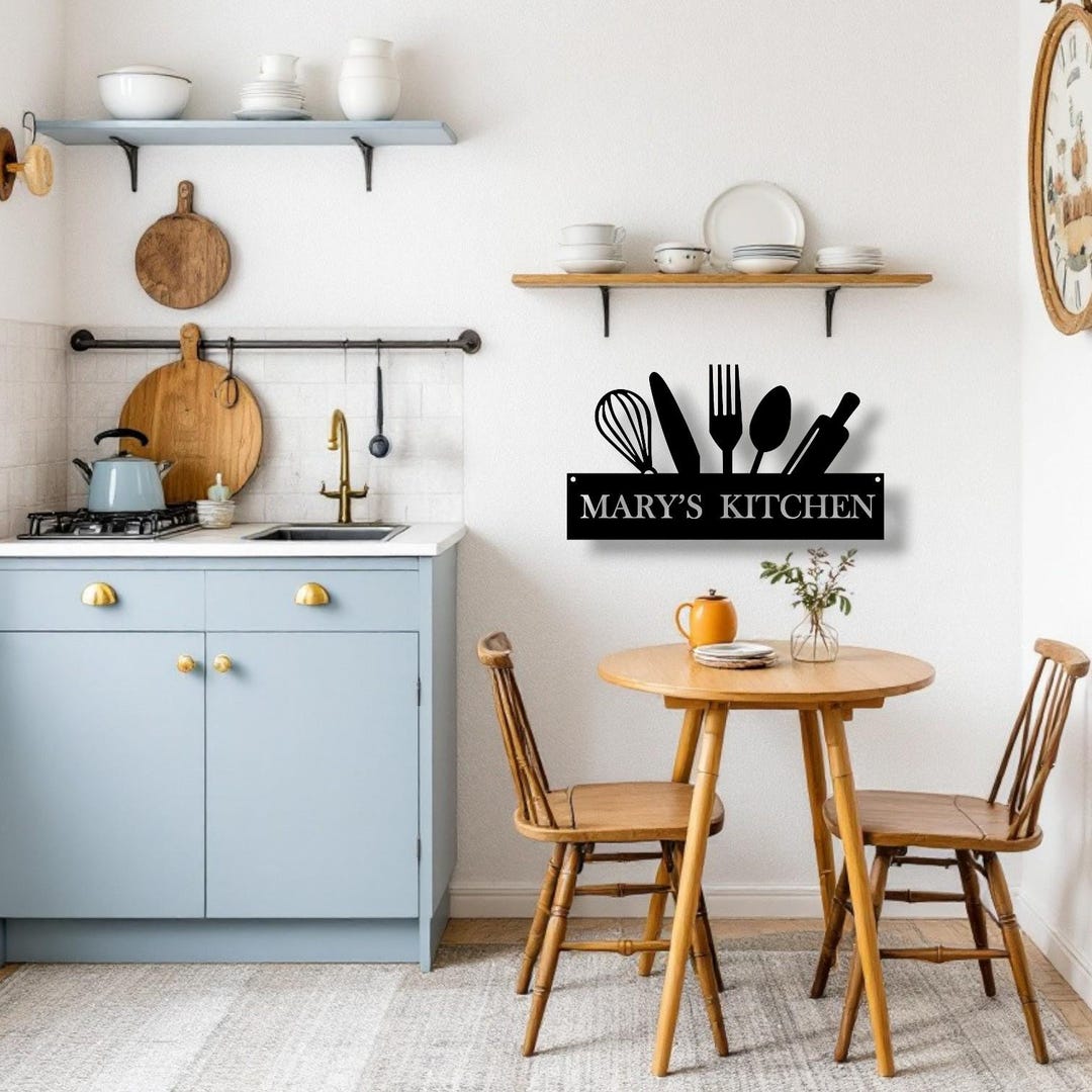 Personalized Kitchen Signs, Custom Kitchen Sign,kitchen Wall Decor ...