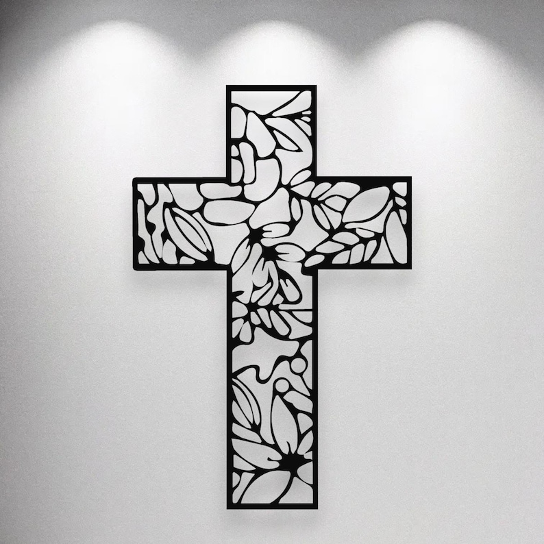 The Cross of Christ Metal Wall Art | Christian Decor | Easter Gift ...