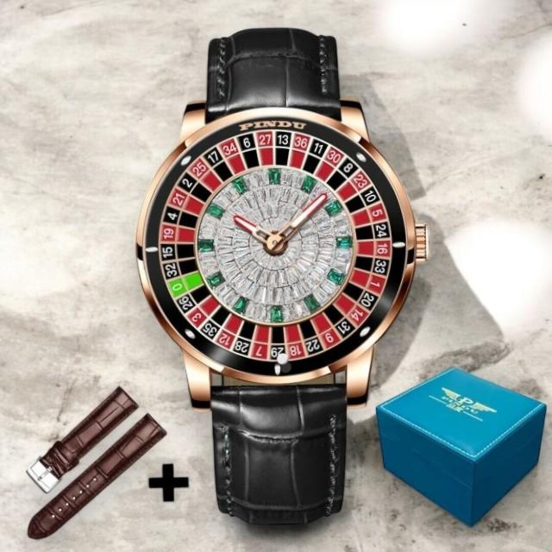 Luxury Roulette Watch – the Ultimate Casino-inspired Timepiece - Etsy
