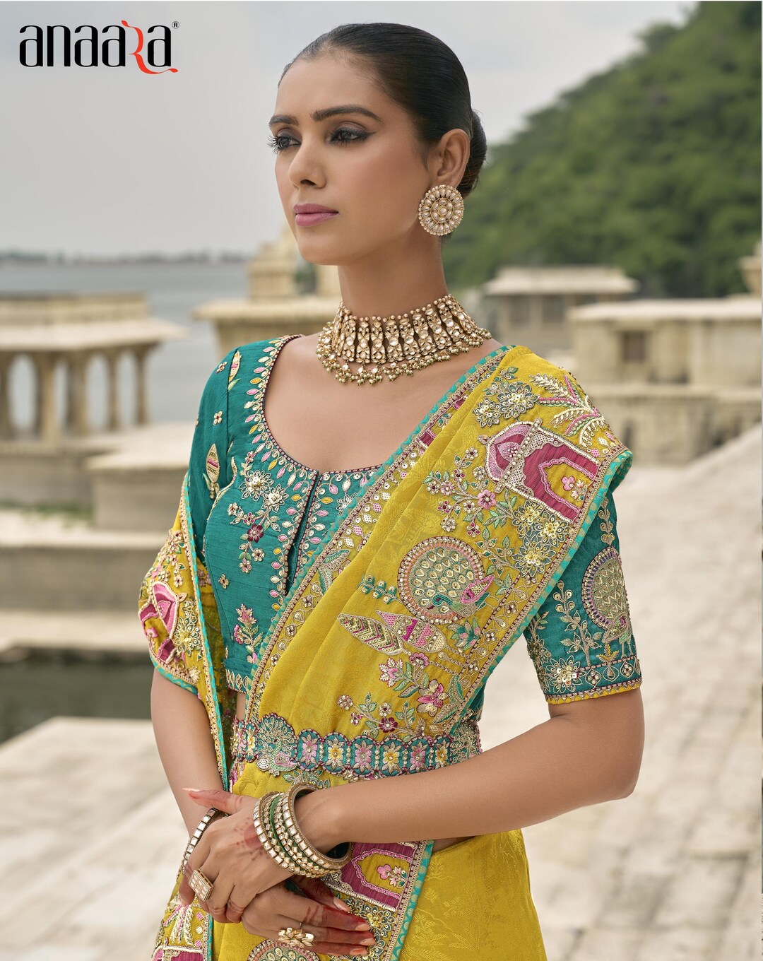 Designer Sarees,heavy Embroidery Saree,hand Made Saree,designer Wedding ...