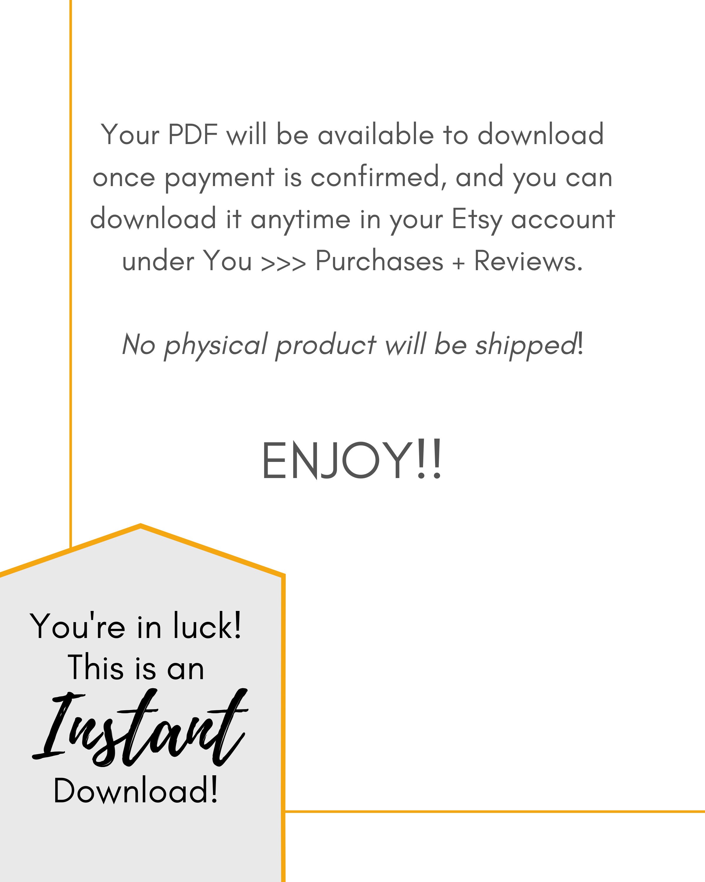 Art of Saying NO Guide - Etsy