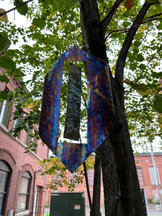 Spinning Mobile Titanium and Brass - Etsy