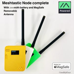 Complete Meshtastic Node- Heltec Lora V3, Magsafe/qi Compatible ...