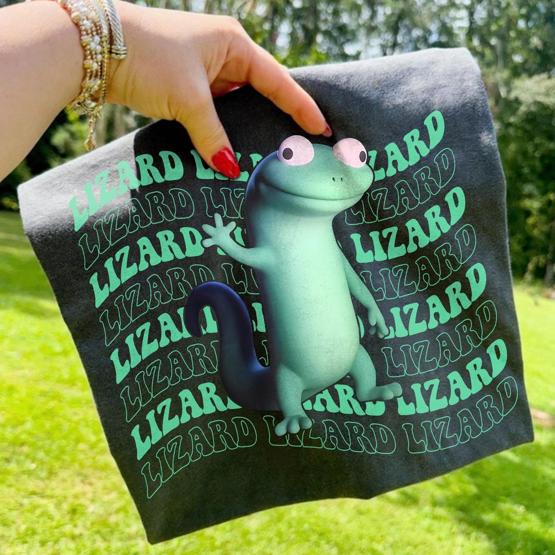 Elio Lizard Meme Shirt, Pixar Inspired Tee, Lizard Lizard Lizard ...