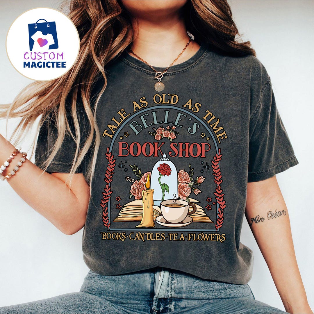 Vintage Belle's Book Shop Tale as Old as Time Beauty and the Beast ...