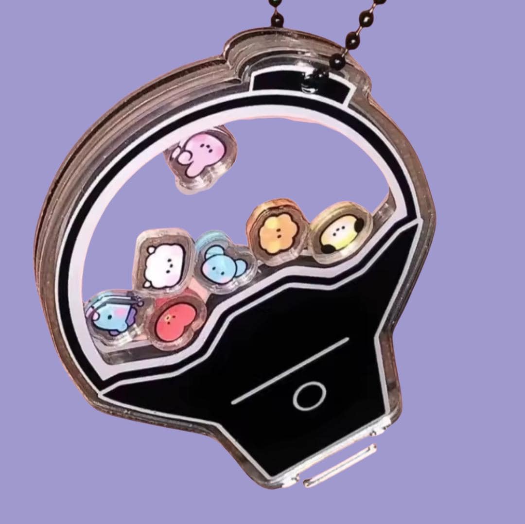 Bangtan Inspired Army Bomb Keychain With Rocking Chain - Etsy