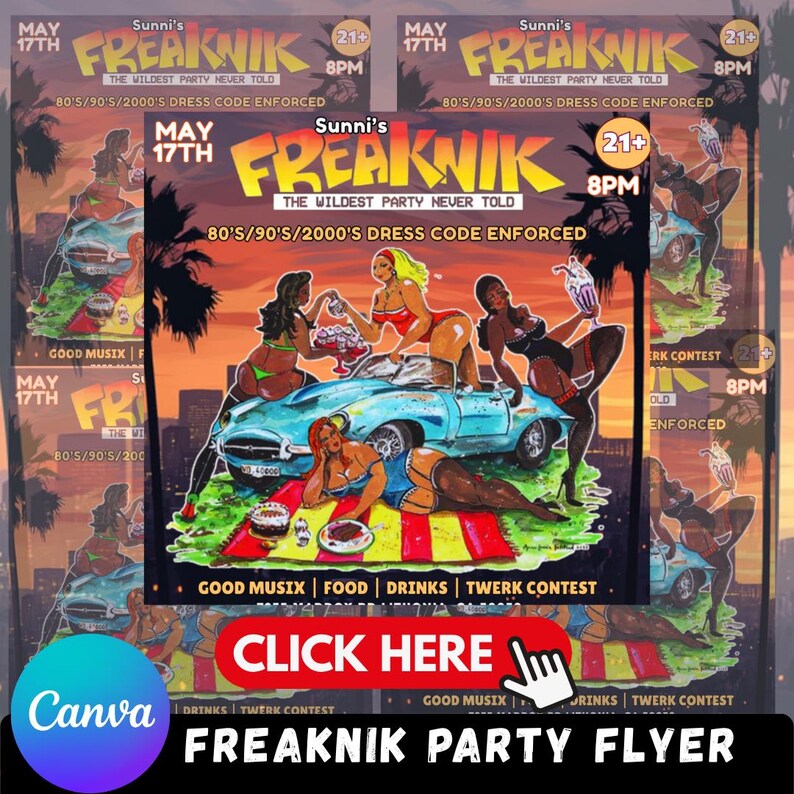 Freaknik Party - Etsy