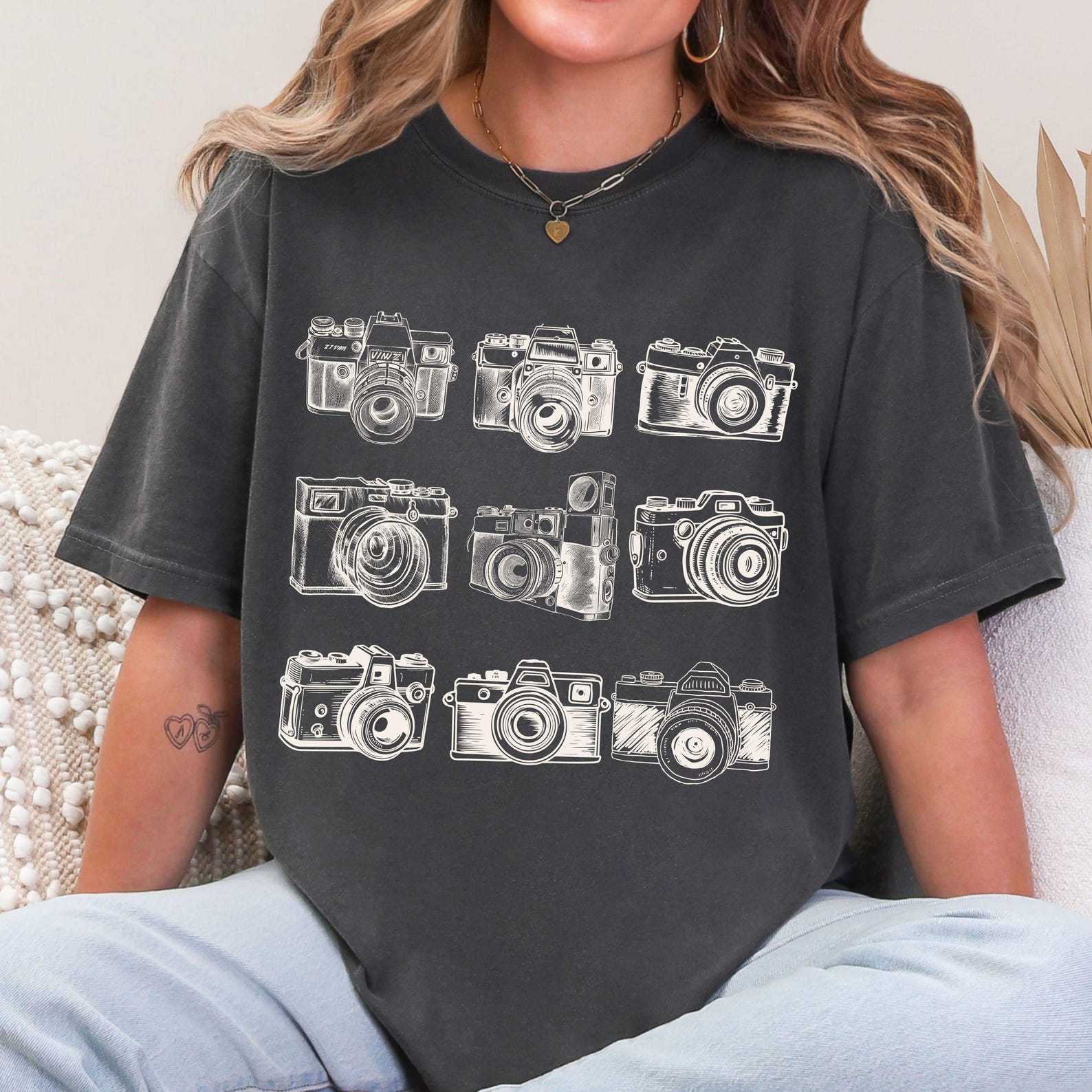 Vintage Camera Shirt, Photographer T-shirt, Cameraman Shirt ...