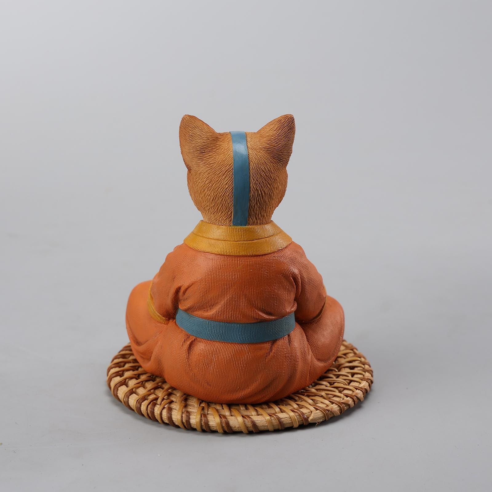 JXK Studio Zen Cat Statue | Handmade Resin Figurine, Gift for Cat ...